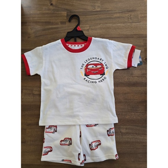 Pixar | Shirts & Tops | Lightning Mcqueen Disney Cars Shorts Set | Poshmark